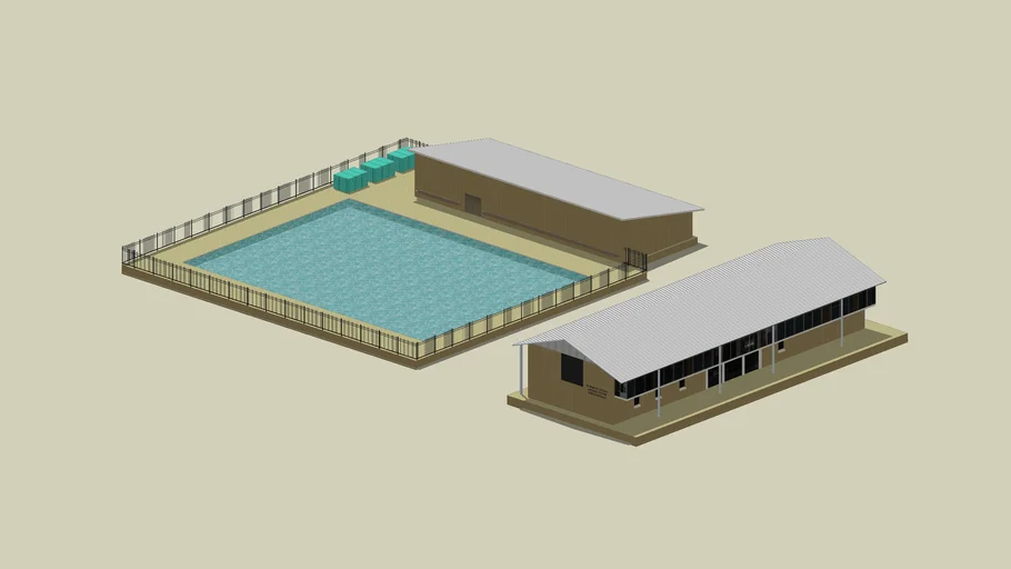 UWA Human Movement, West portion | 3D Warehouse