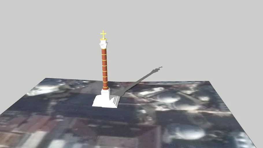 Column of Constantine reconstruction (Ancient Constantinople) | 3D ...