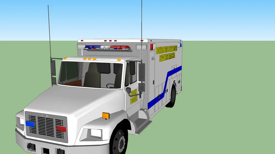 Connecticut State Police: State Fire Marshal's Investigation Truck | 3D Warehouse
