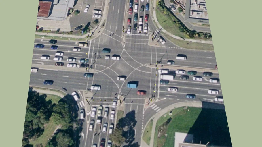 Springvale Road - High Street Road Intersection | 3D Warehouse