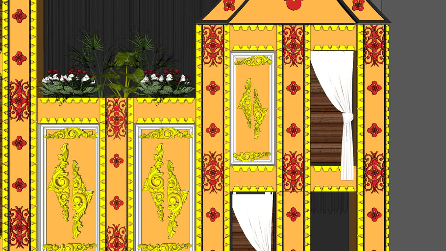 BATAK WEDDING BACKDROP BP MUSA P | 3D Warehouse