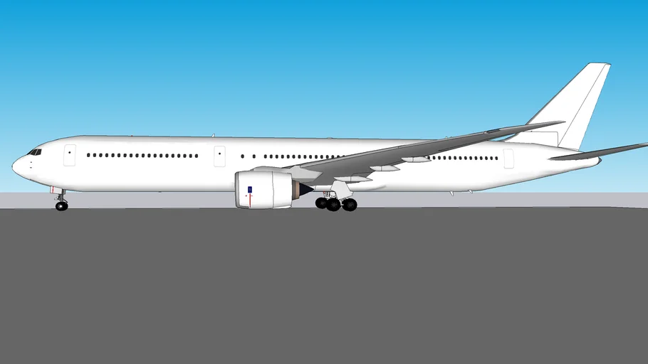 boeing 767-400ERKRN | 3D Warehouse