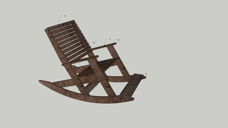 Rocking Chair | 3D Warehouse