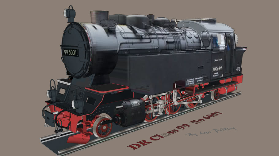 '- Locomotives - by Mylyn 'DR Class 99'... No.'6001'... 4 of 4 ... My ...