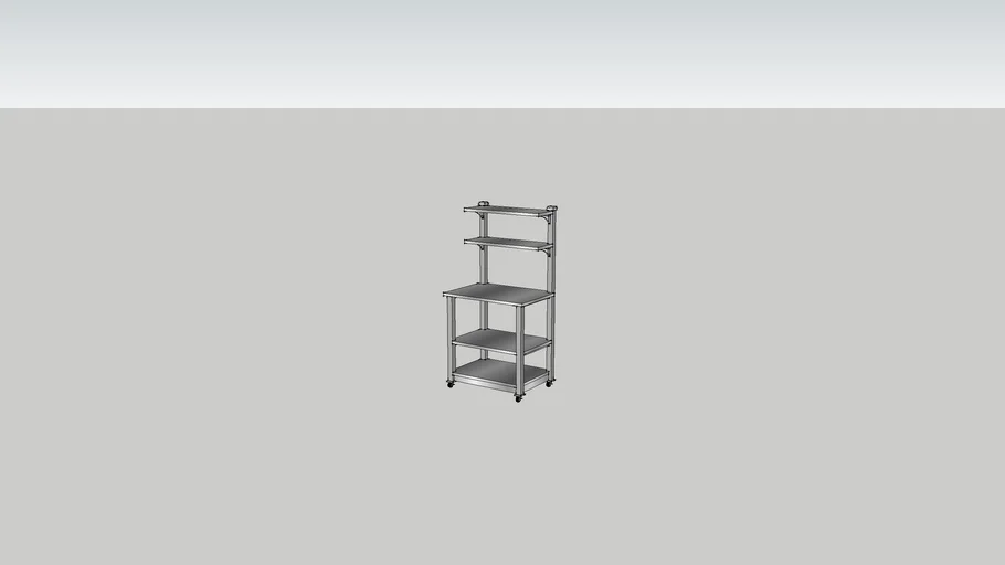 bakers rack | 3D Warehouse