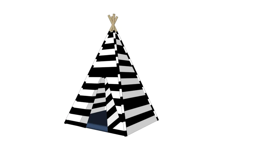 CHILDREN'S TEEPEE | 3D Warehouse