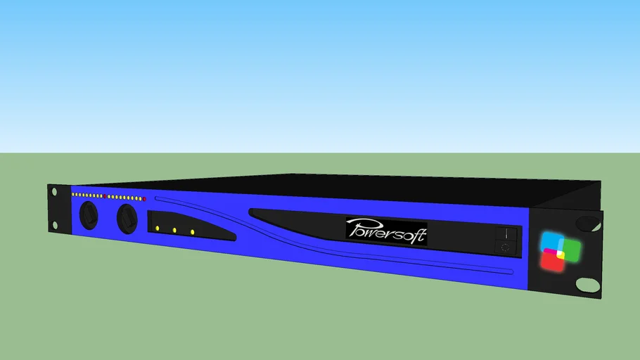 Powersoft Digam 5000 | 3D Warehouse