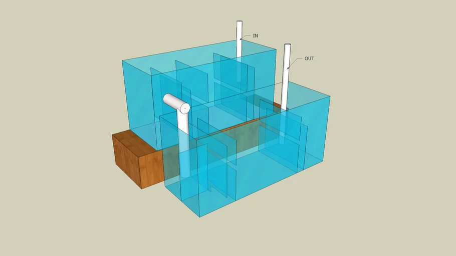 Two tier Sump | 3D Warehouse