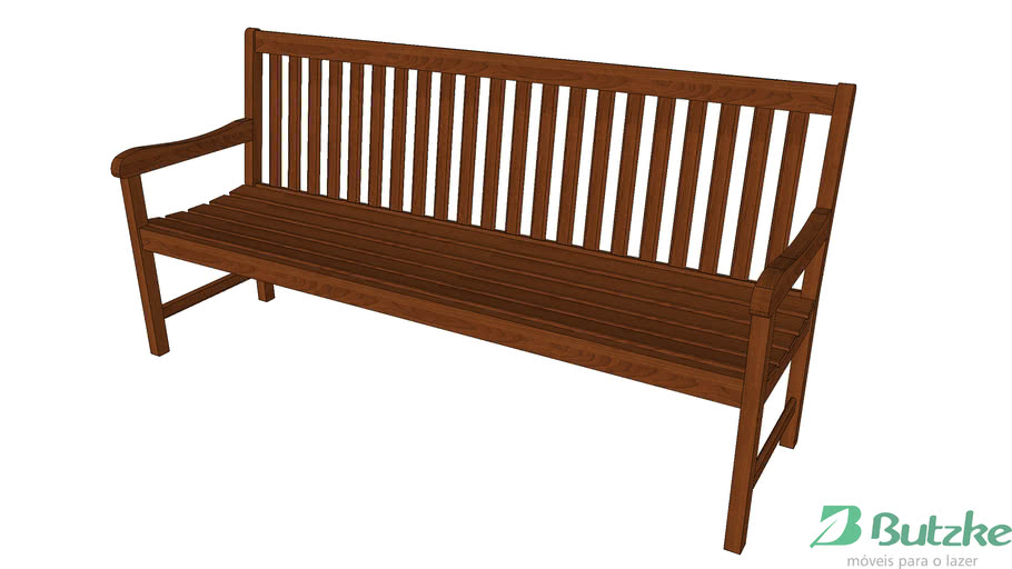 Banco Ipanema 180 BTZK | 3D Warehouse