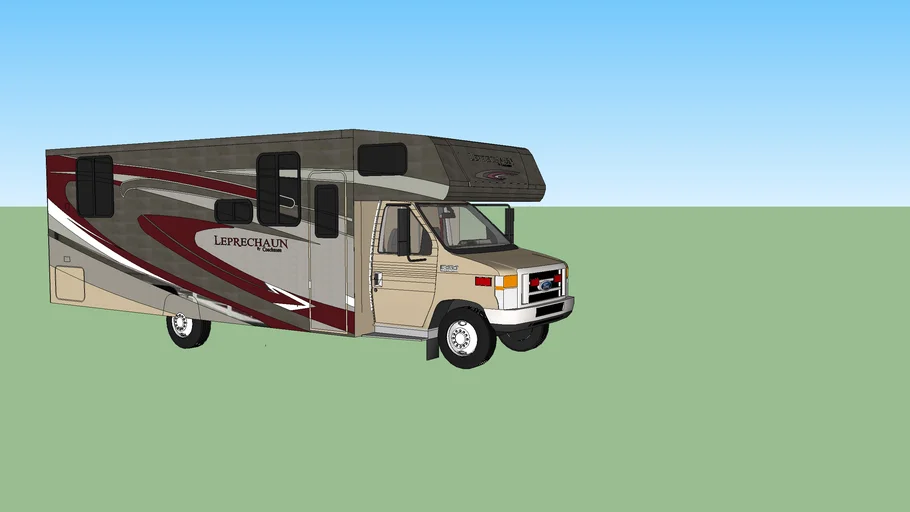 2018 Coachmen Leprechaun (Class C motorhome) RV (cab red paint scheme ...