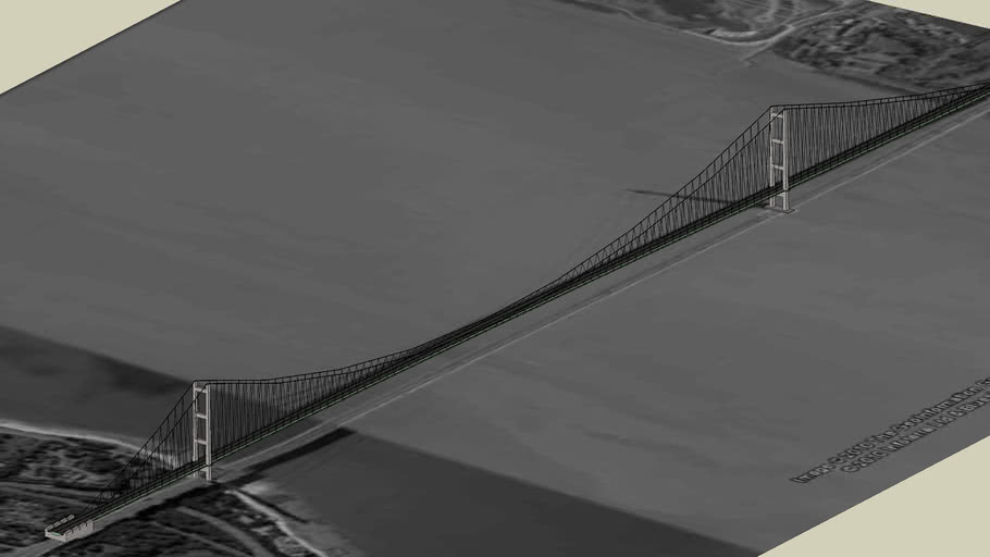 The Humber Bridge | 3D Warehouse
