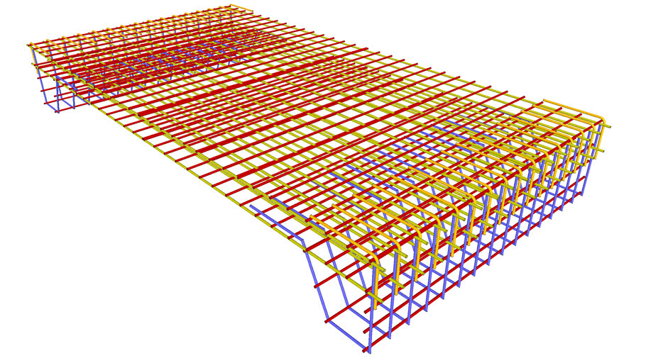 Typical Slab Reinforcement. | 3D Warehouse