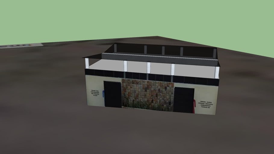 public washroom in utm | 3D Warehouse