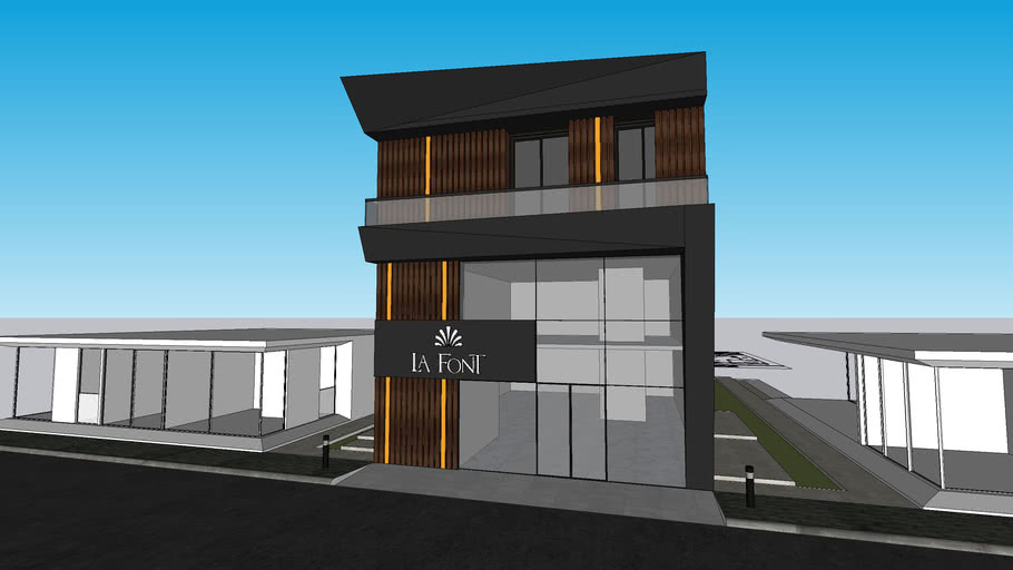 Commercial Facade | 3D Warehouse