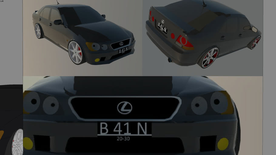 lexus IS 300 | 3D Warehouse