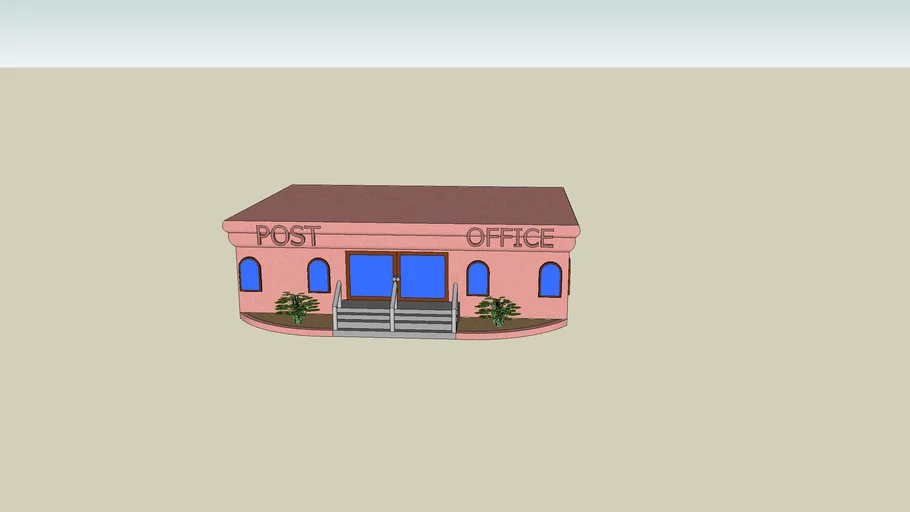 Post Office | 3D Warehouse