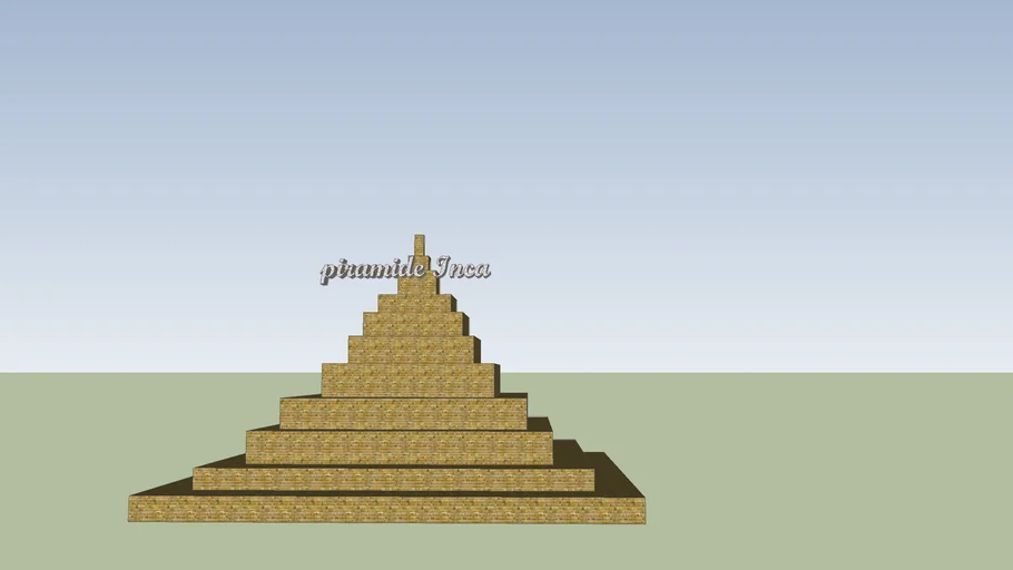 piramyde inca | 3D Warehouse
