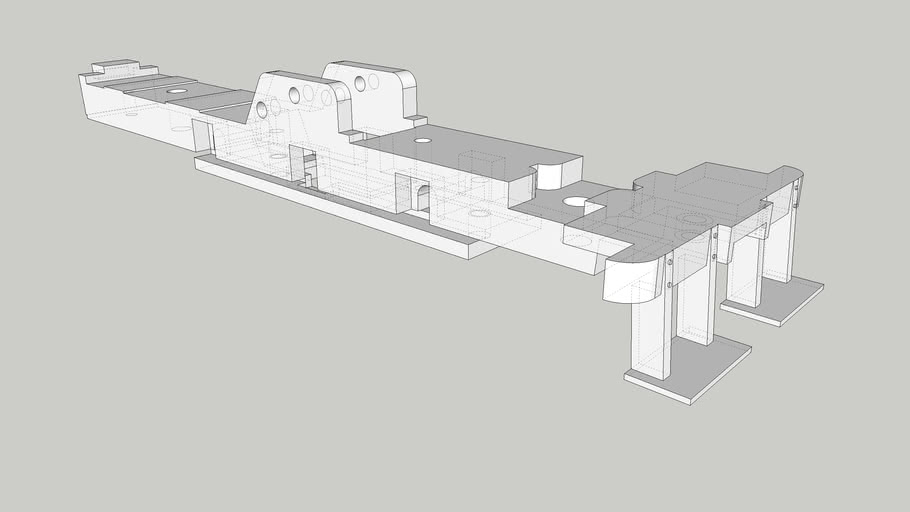 Model Die Casting 0-6-0 Frame | 3D Warehouse