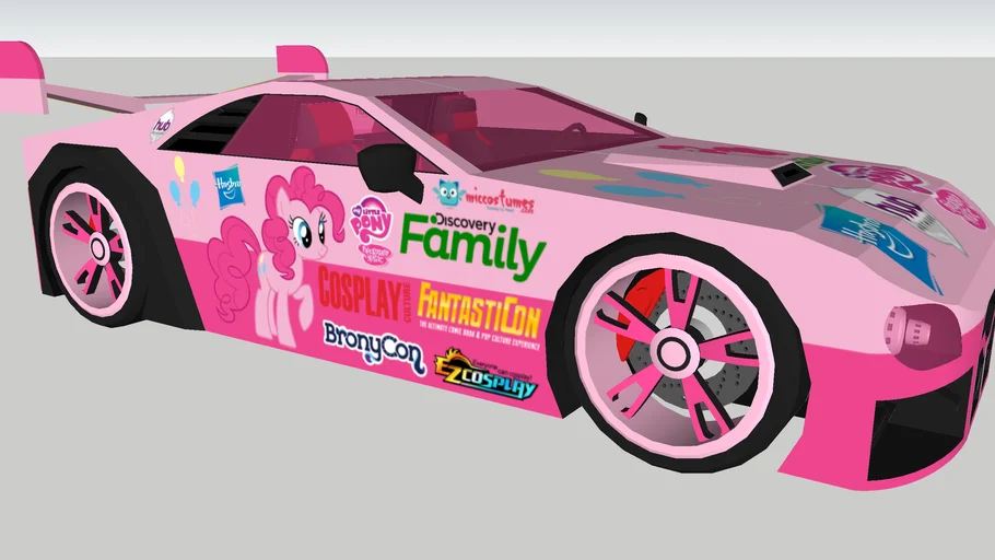 MLP FIM Pinkie Pie Car | 3D Warehouse