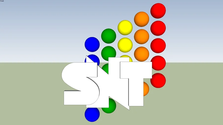 SNT Paraguay logo (1993-1995) | 3D Warehouse