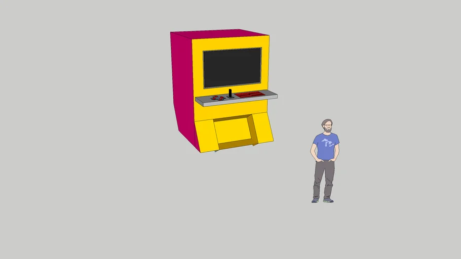 arcade machine | 3D Warehouse