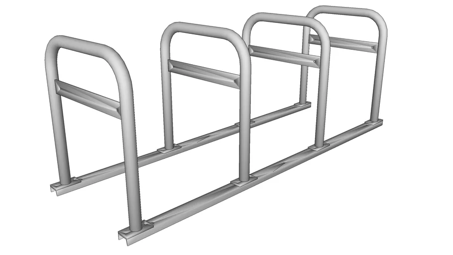 Madrax_Bike_Rack_UX238-LB-8 | 3D Warehouse