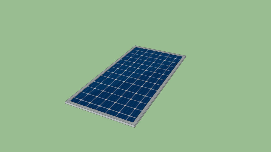 Solar Panel (1m*2m) | 3D Warehouse