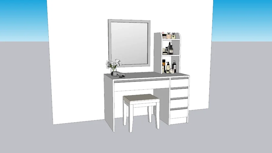 VANITY TABLE | 3D Warehouse