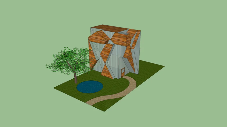 modern house | 3D Warehouse