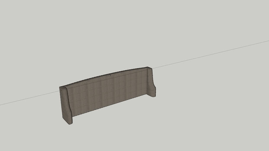 Bed Headboard | 3D Warehouse