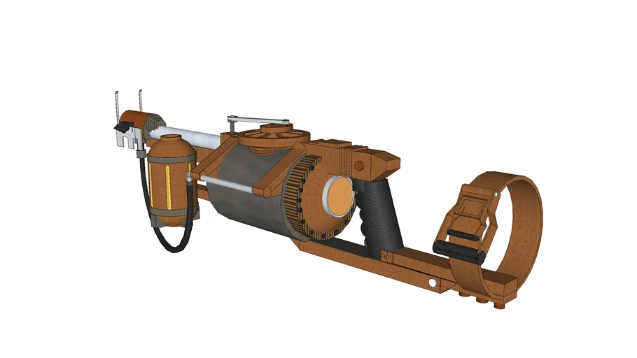 Bioshock 2 Rivet Gun | 3D Warehouse