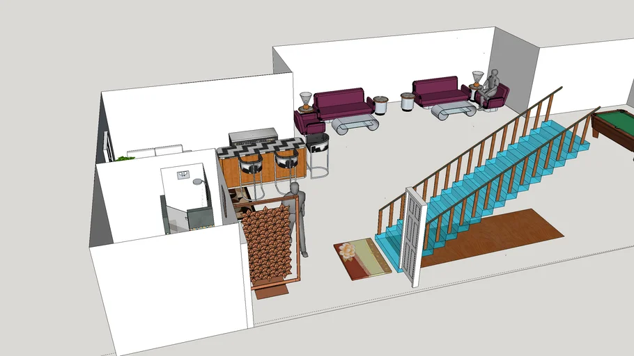 Basement model | 3D Warehouse