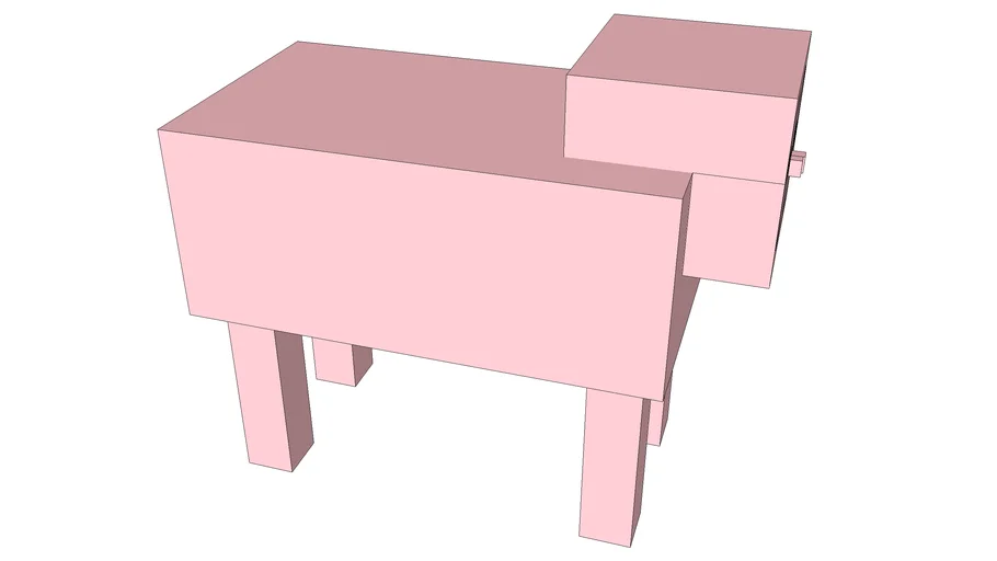 Minecraft Pig Rig | 3D Warehouse