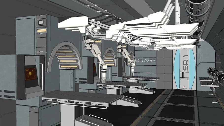 Normandy SR1 Medical Bay | 3D Warehouse