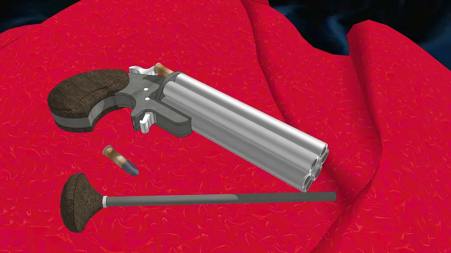 My six barrel gun | 3D Warehouse