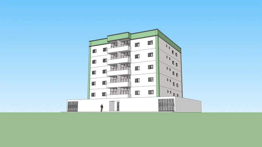 Prédio de 5 andares | 3D Warehouse