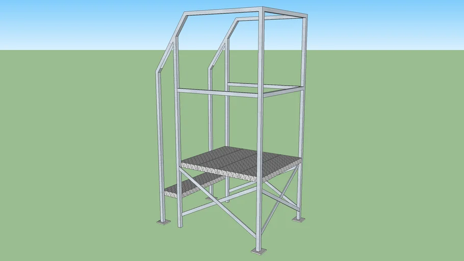 Steel Work Stand | 3D Warehouse