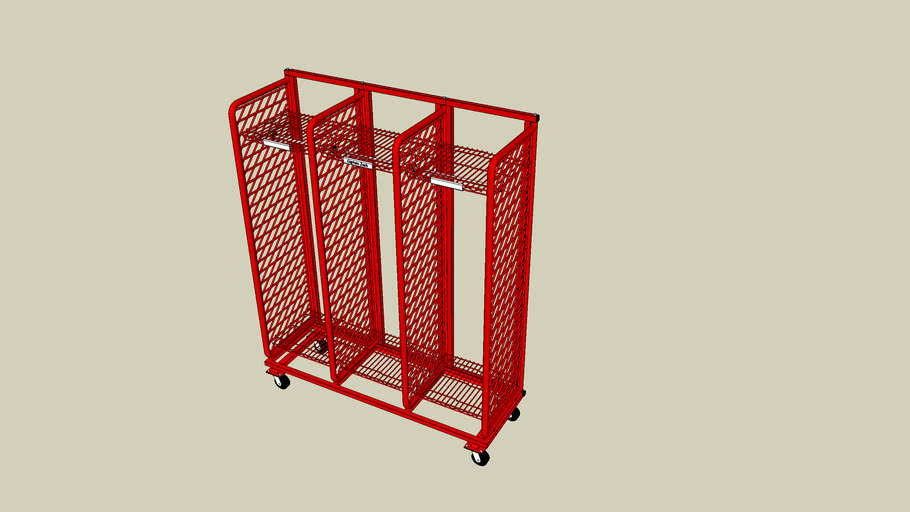 Mobile Ready Rack | 3D Warehouse