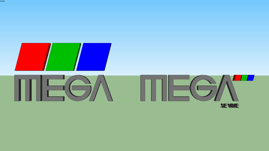 Mega Chile 2 logos (2001-2006) | 3D Warehouse
