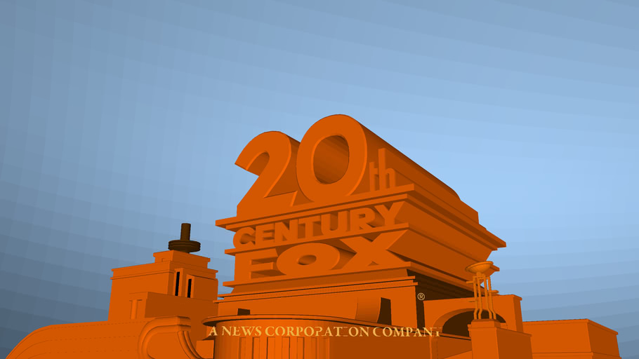 20th century fox 1994 logo remake 36 | 3D Warehouse