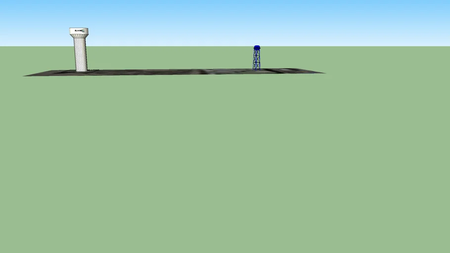 Lexington and Blaine water tower MN | 3D Warehouse