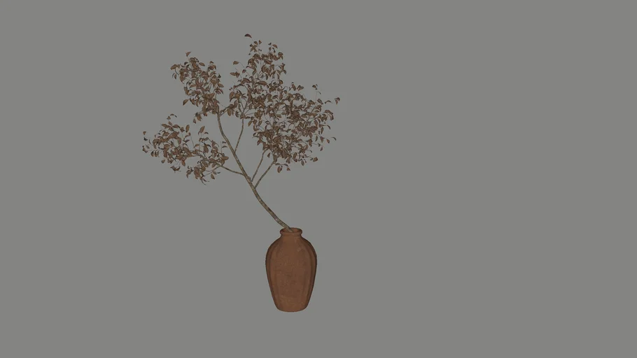 DECO_Jarron con ramas 02 | 3D Warehouse