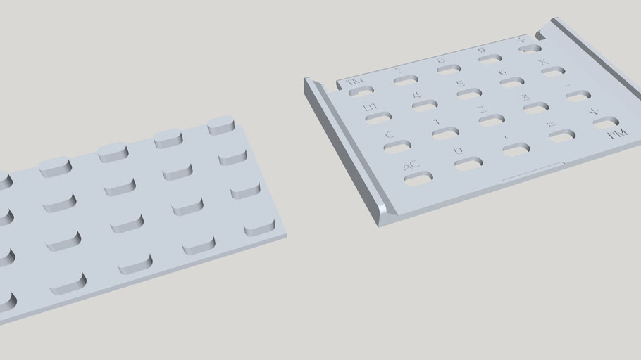 Casio MQ-1 Keypad | 3D Warehouse