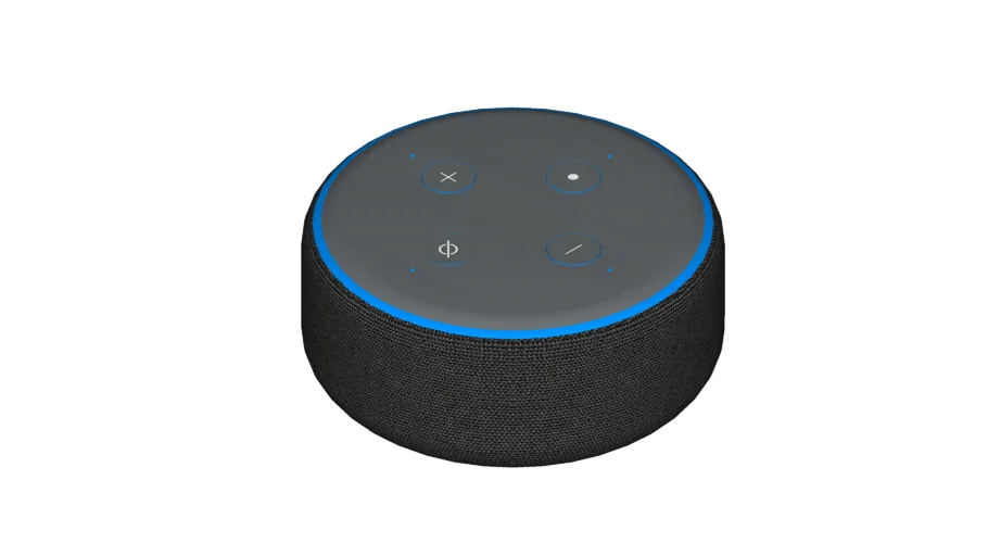 Echo Dot (3ª Geração) | 3D Warehouse