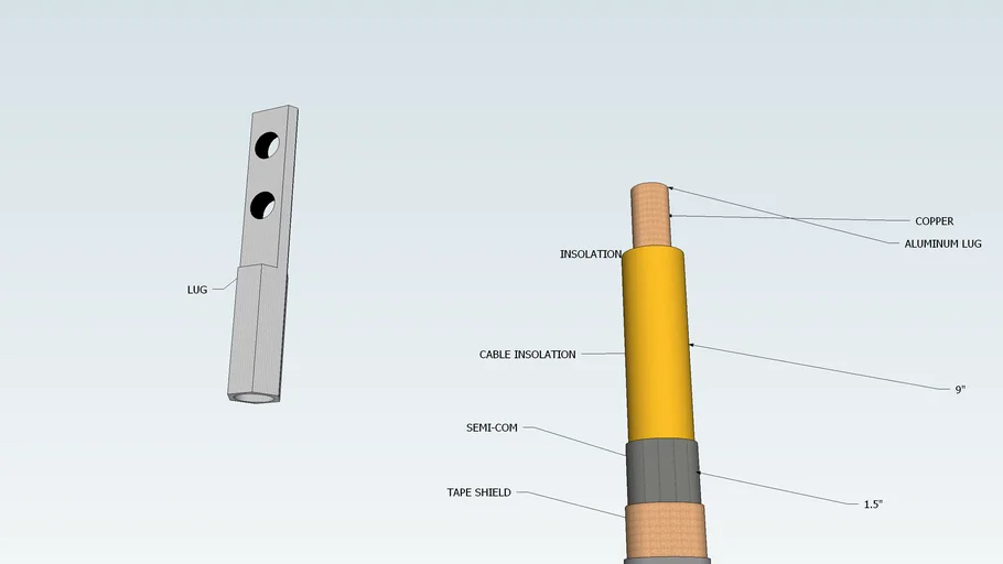 HV CABLE | 3D Warehouse