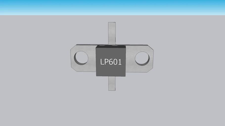 LP601 - SILICON GATE ENHANCEMENT MODE LDMOS RF POWER TRANSISTOR | 3D ...