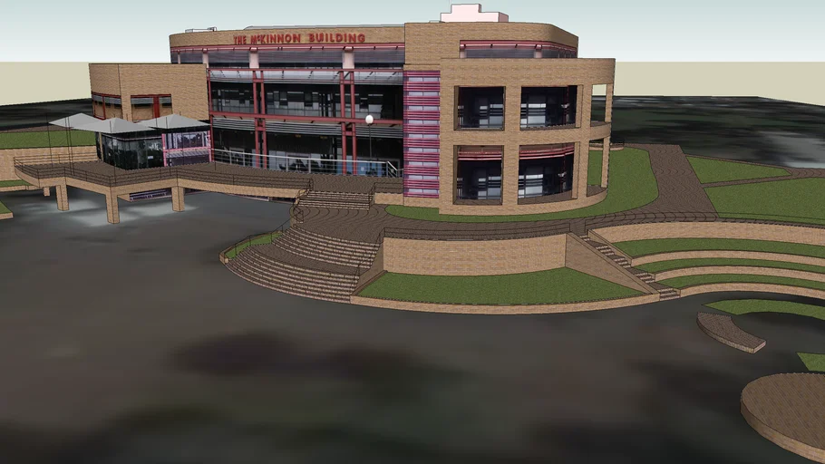 THE McKINNION BUILDING (Bld. 67) - University of Wollongong | 3D Warehouse