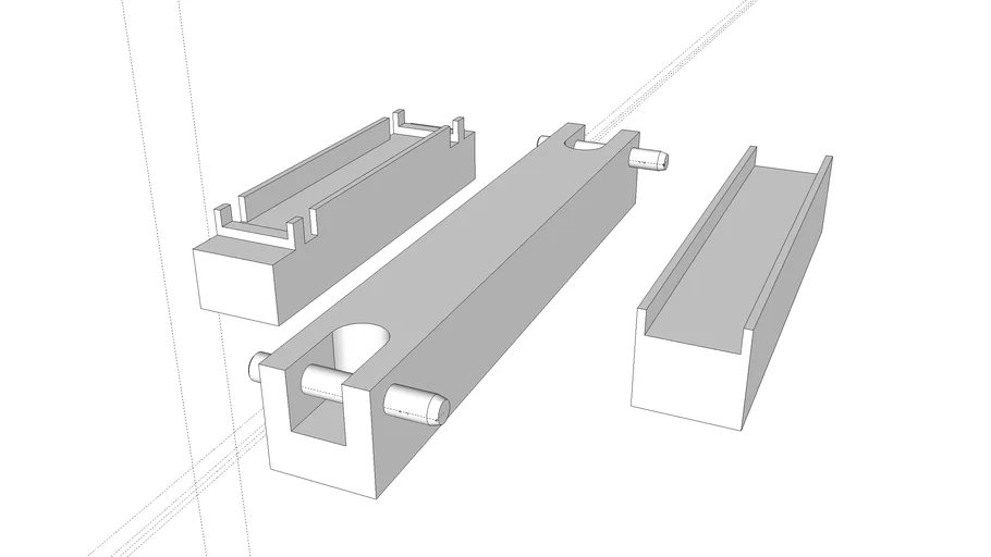 Vice Blocks for AR15 Flat-top Upper Receiver | 3D Warehouse