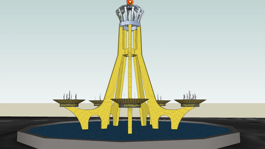 Bulatan teluk wan jah | 3D Warehouse