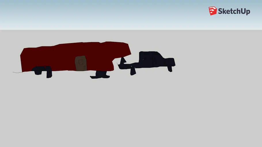 Fifth Wheel with Truck | 3D Warehouse